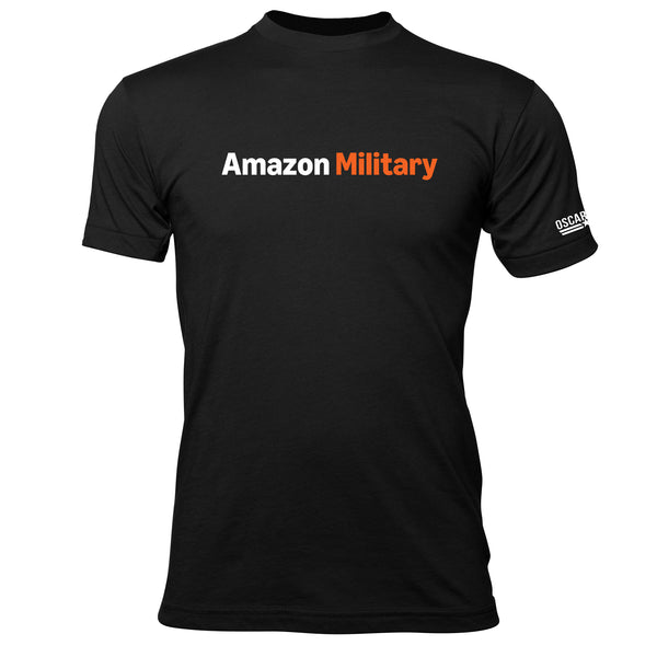 NEW Amazon Military Tee - No Flag - Oscar Mike Apparel