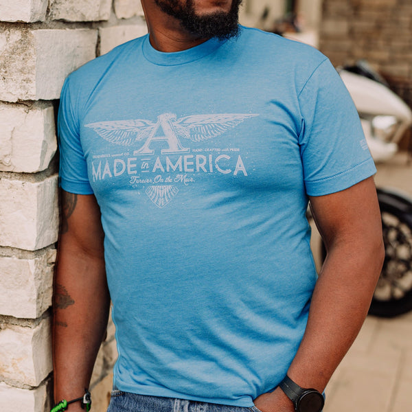 American Made Wings Tee - Oscar Mike Apparel