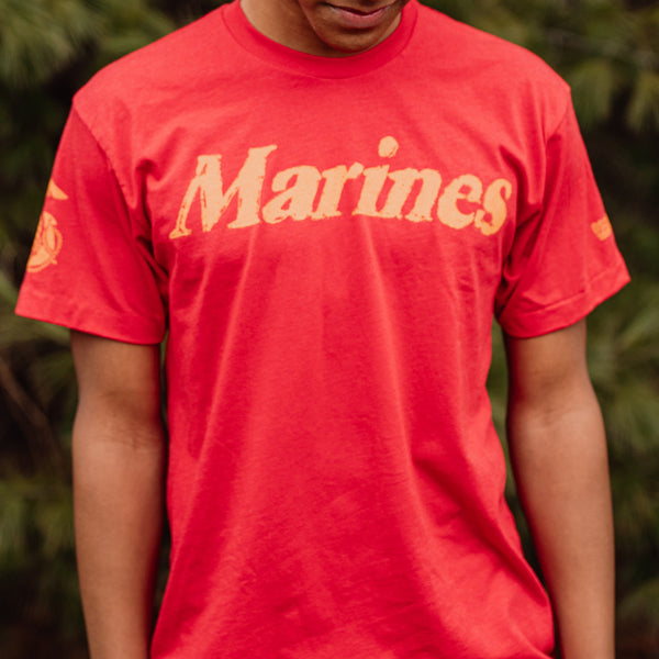 Marine Grit Tee - Oscar Mike Apparel
