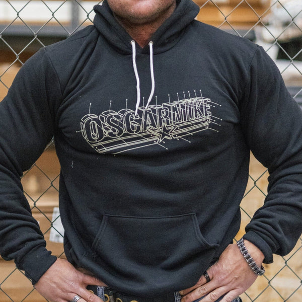 Exploded Logo Pullover - Oscar Mike Apparel