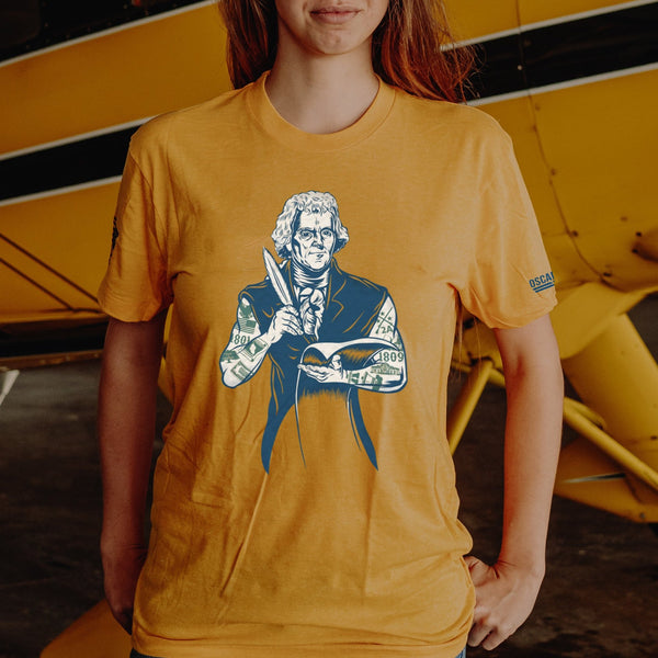 Thomas Jefferson "THE PRICE OF FREEDOM" Tee - Oscar Mike Apparel