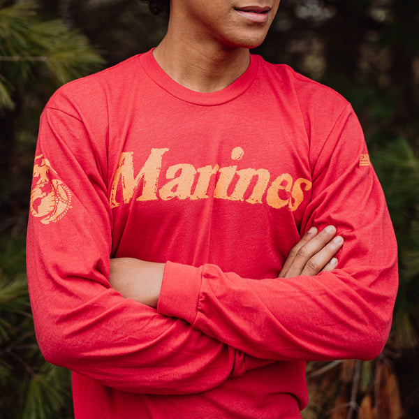 Marine Grit Long Sleeve - Oscar Mike Apparel