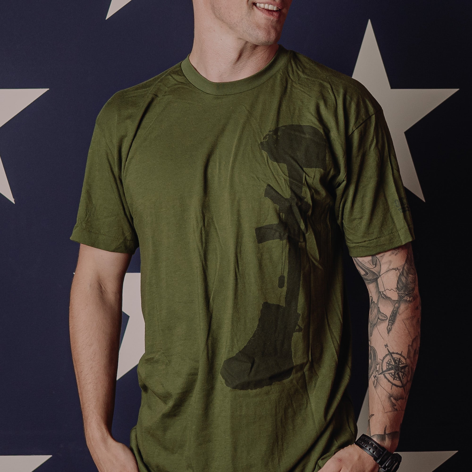 Memorial Tee - Oscar Mike Apparel
