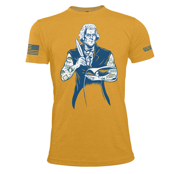 Thomas Jefferson "THE PRICE OF FREEDOM" Tee - Oscar Mike Apparel